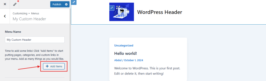 How to Customize Your WordPress Header in 3 Ways