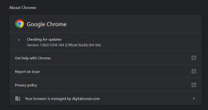Check for updates in chrome | The Official Cloudways Blog