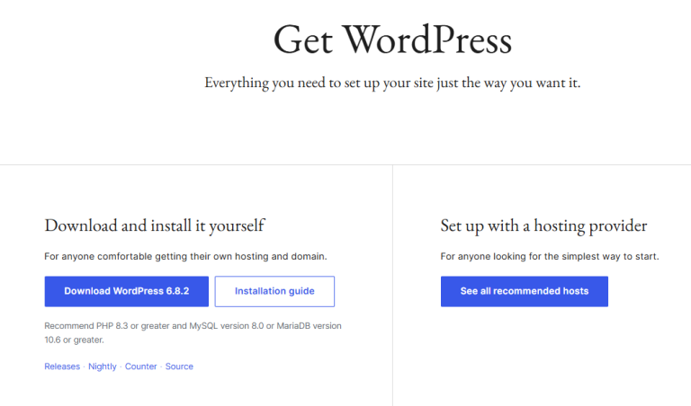 Download a fresh copy of WordPress | The Official Cloudways Blog