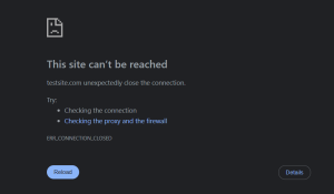 How to Troubleshoot ERR_CONNECTION_CLOSED