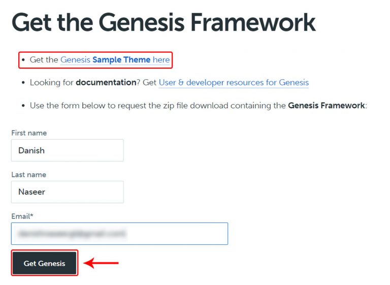 How to Install Genesis Framework and Child Theme