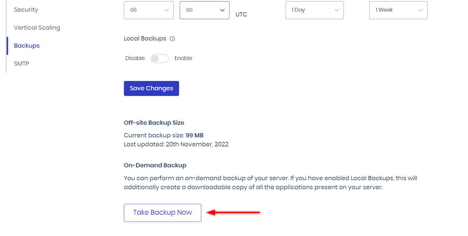 On-demand server level backup | The Official Cloudways Blog