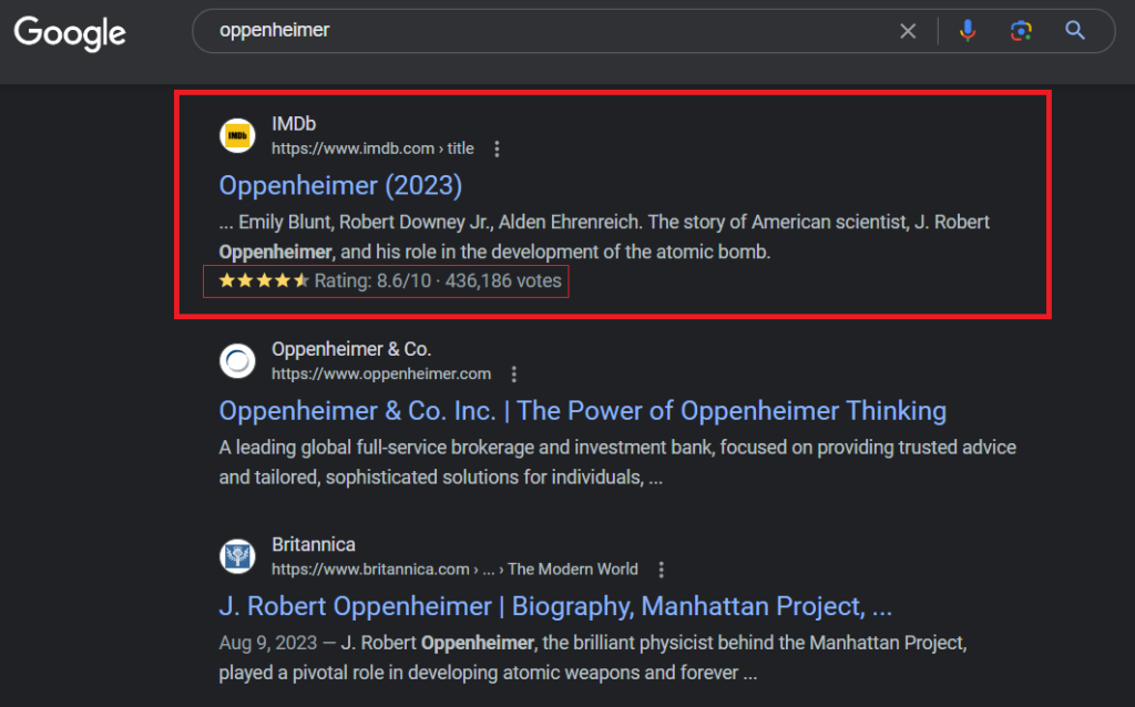 Schema in WordPress example Oppenheimer | The Official Cloudways Blog