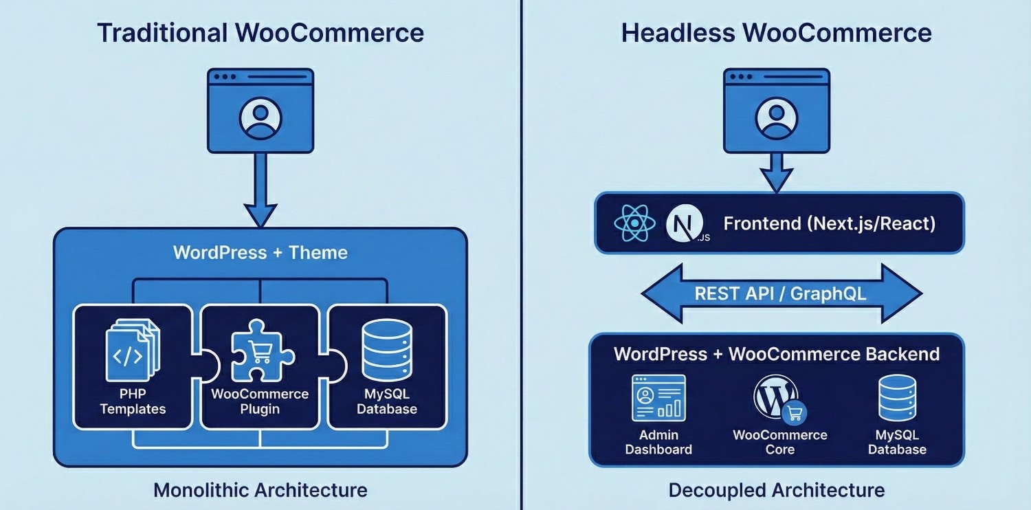 Headless WooCommerce Guide: Architecture, Pros & Setup