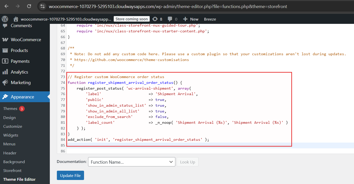 How to Create, Add & Update WooCommerce Custom Order Status