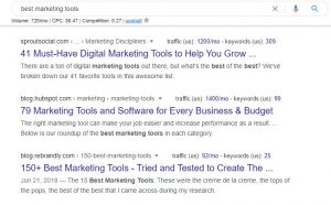 best marketing tools results on google | The Official Cloudways Blog