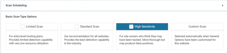 check the box for High Sensitivity | The Official Cloudways Blog