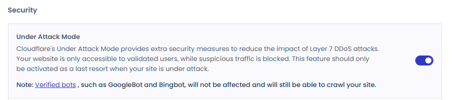 Cloudflare Under Attack Mode: When to Use It & How It Works