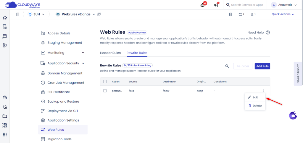 Introducing Web Rules: Simplify Redirects & Headers