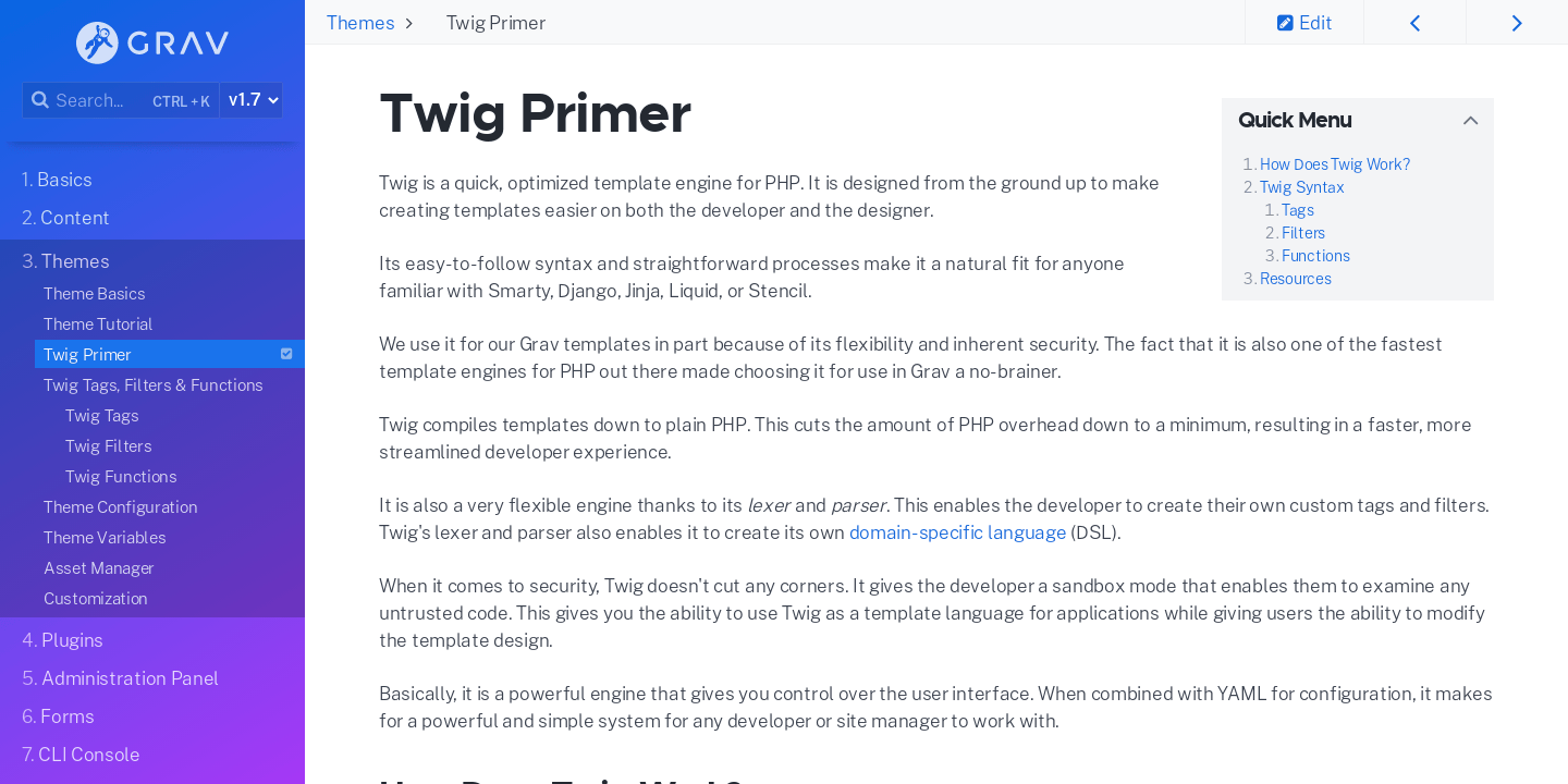 Grav CMS: A Flat-File CMS for Modern Web Development
