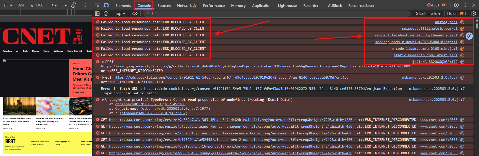 Fix "ERR_BLOCKED_BY_CLIENT" Error: A Quick Guide