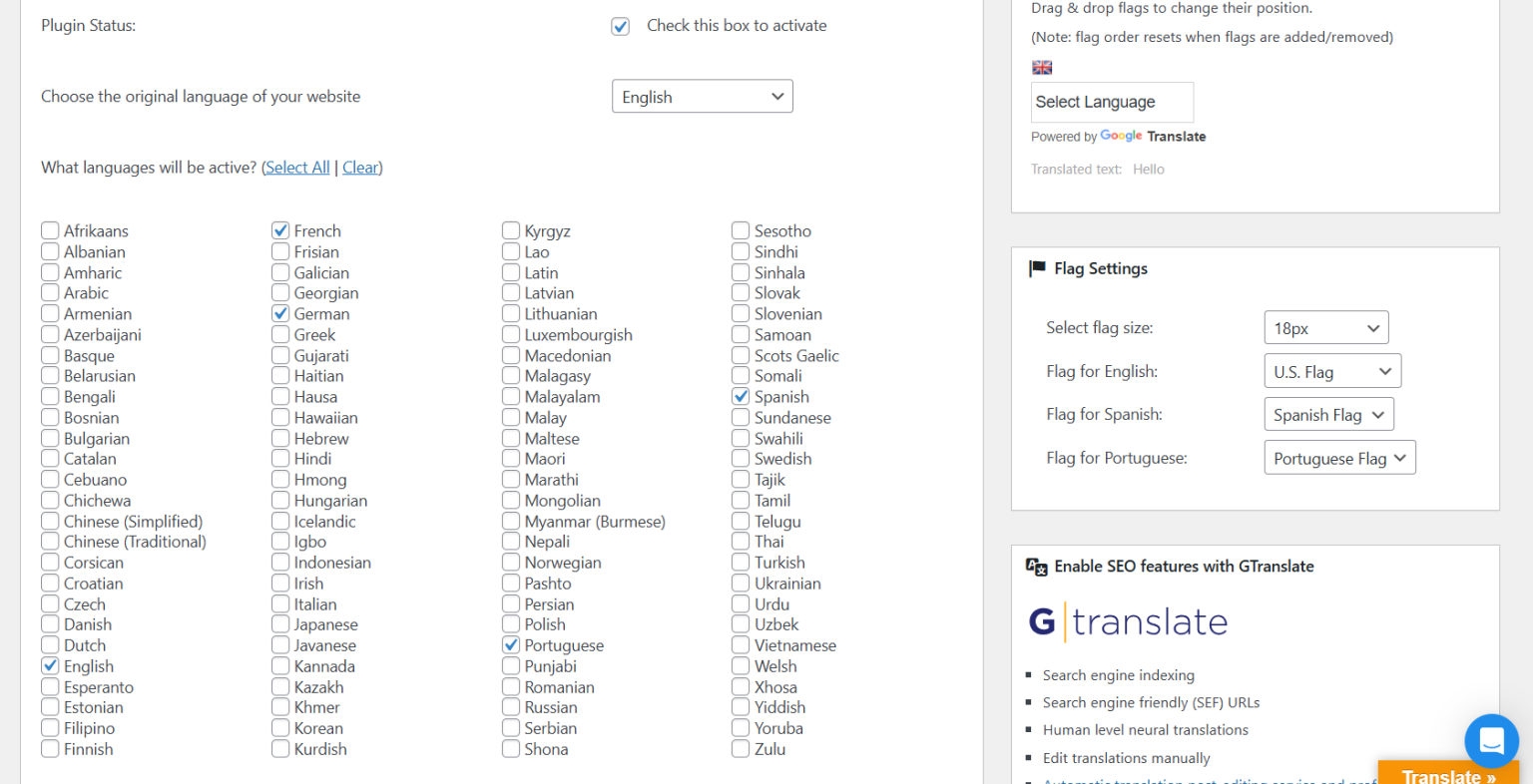 How to Add Google Translate to WordPress in 5 Minutes