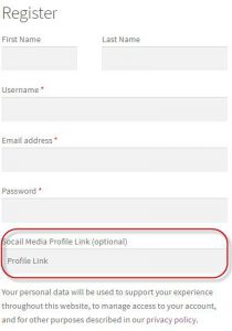 update WooCommerce form field