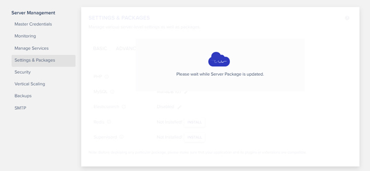 updating settings and packages | The Official Cloudways Blog