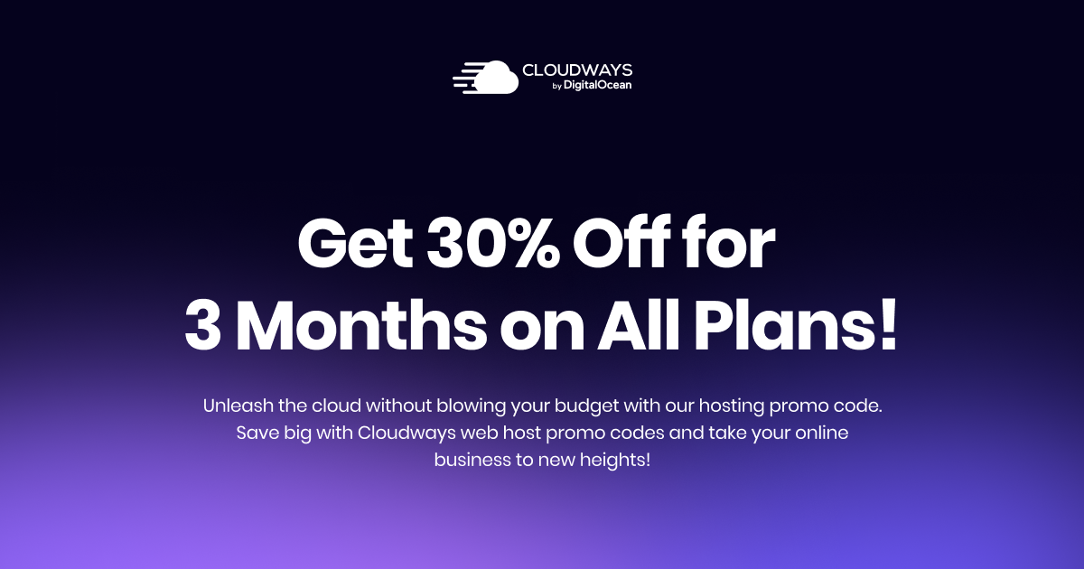 Enjoy a 30% discount for 3 Months on all plans